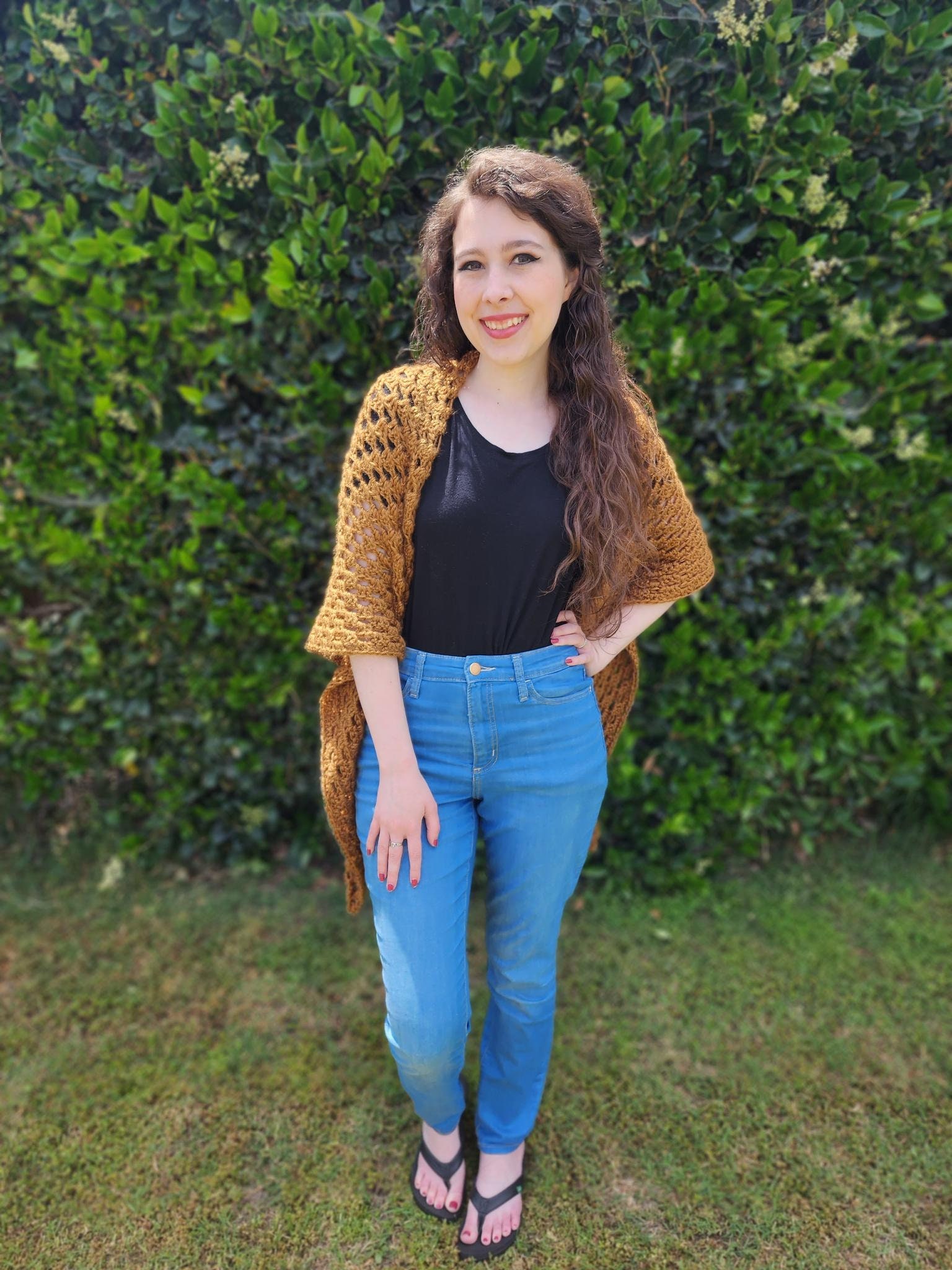 Cottagecore Hand-crocheted Shawl - Etsy