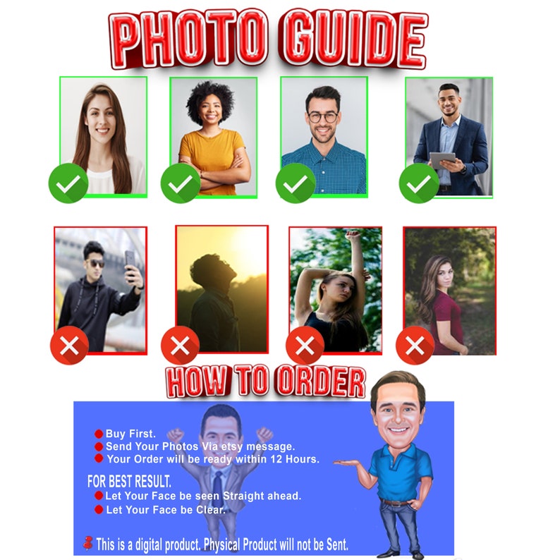 Custom Boss Portrait, Boss Birthday Gift,bosses Day Gift Ideas for Him ...