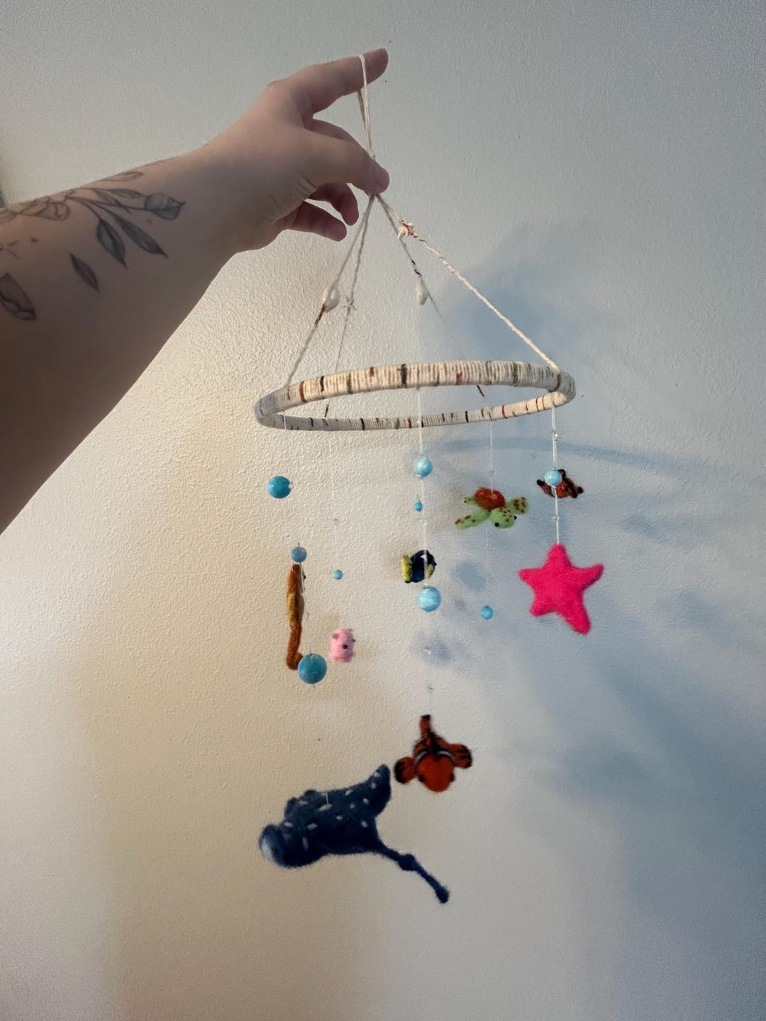 Felted Finding Nemo Crib Mobile/ Ceiling Hanging - Etsy