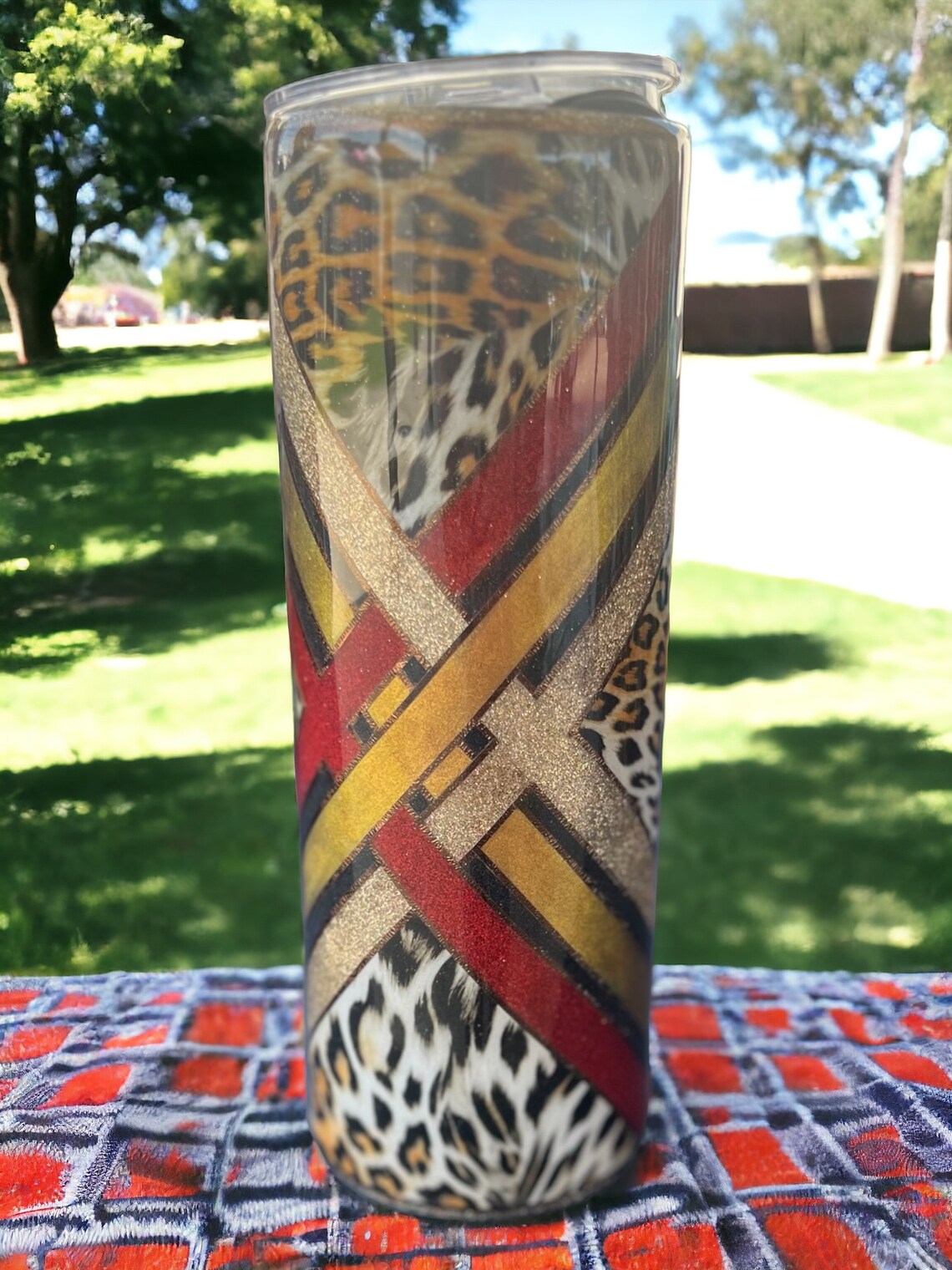 20 Oz. Leopard Weave - Etsy