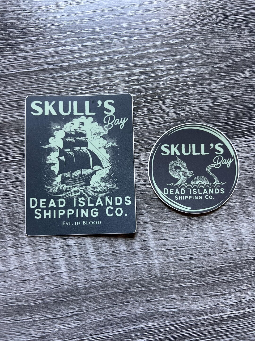 Skull’s Bay Sticker – Throne of Glass Inspired Dead Islands Shipping Co ...