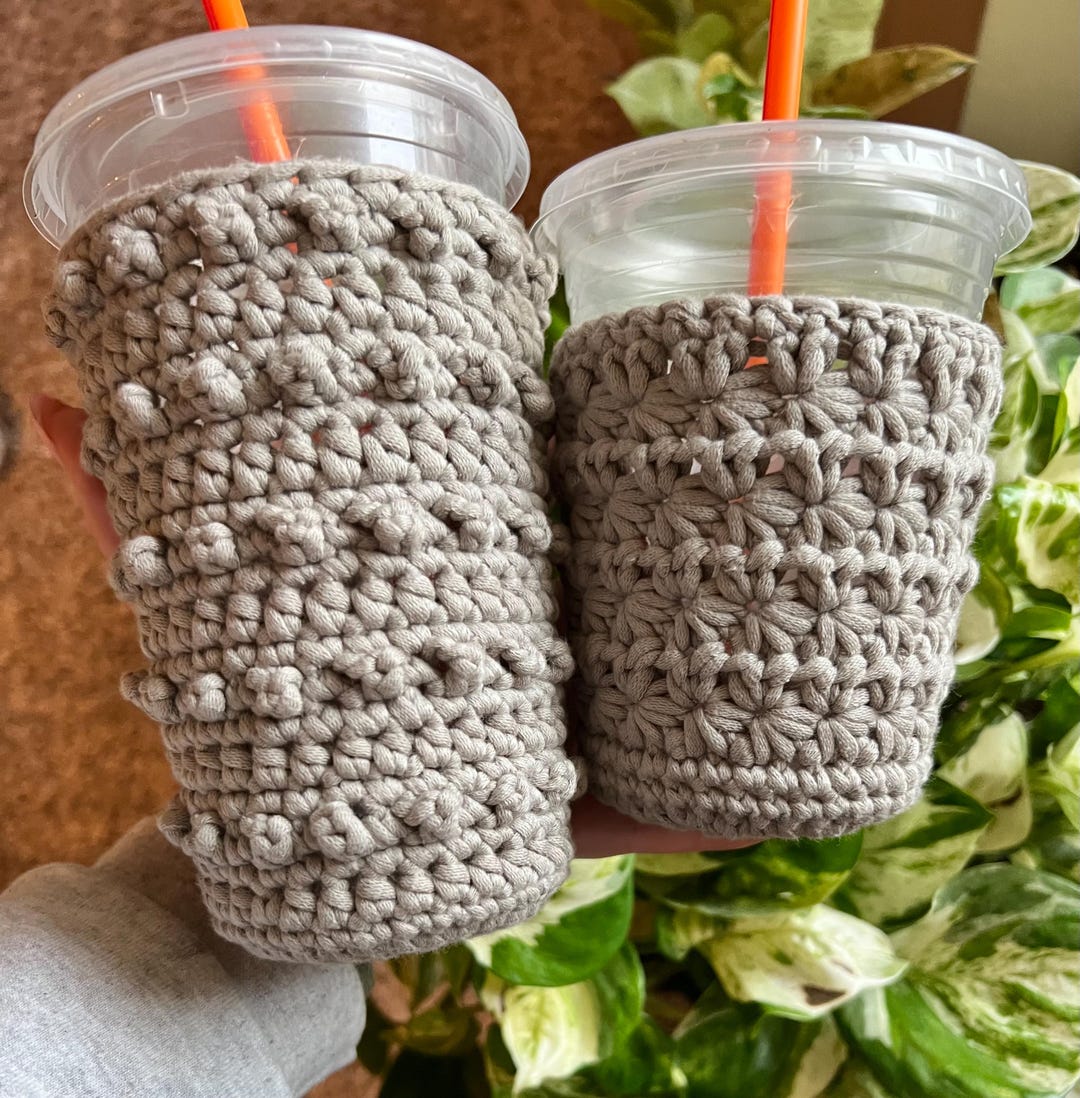 Cup Cozy | Beverage Holder | Coffee Coozie| Reusable | Iced Coffee ...