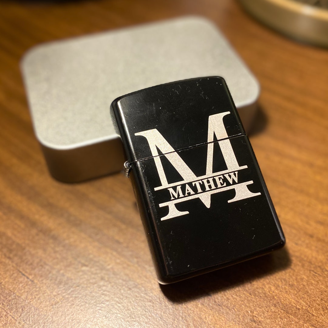 Personalized Lighter Groomsmen Gift, Custom Lighter Engraved Lighter ...