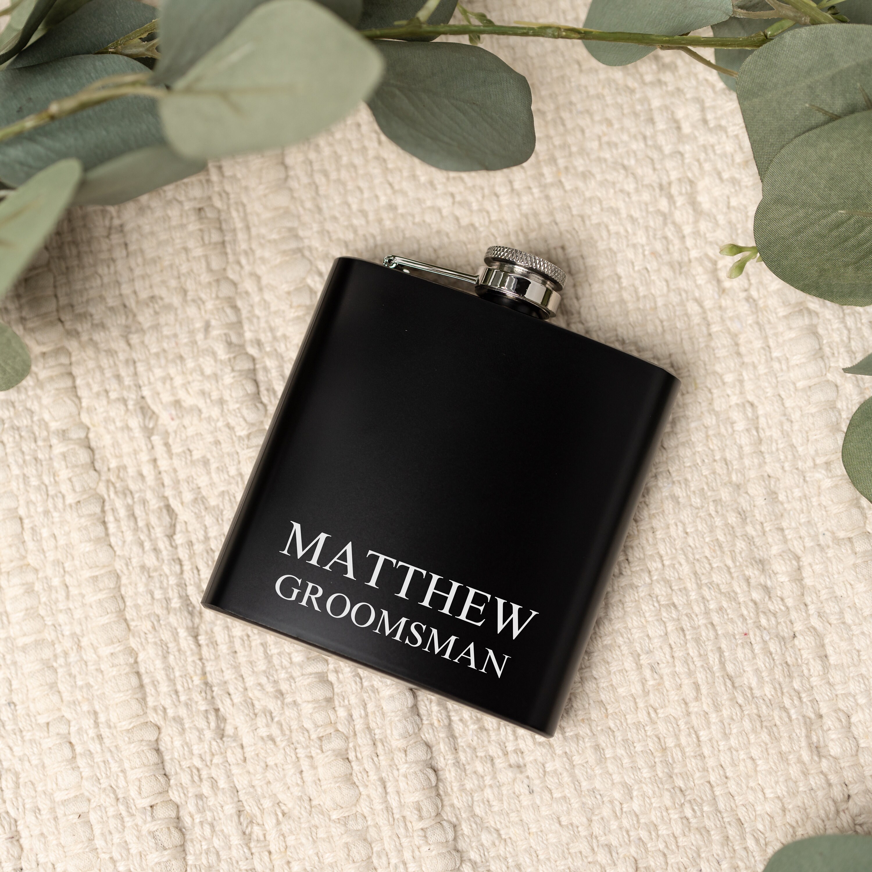 Personalized Groomsmen Flasks, Groomsman Gift, Flask for Groomsmen ...