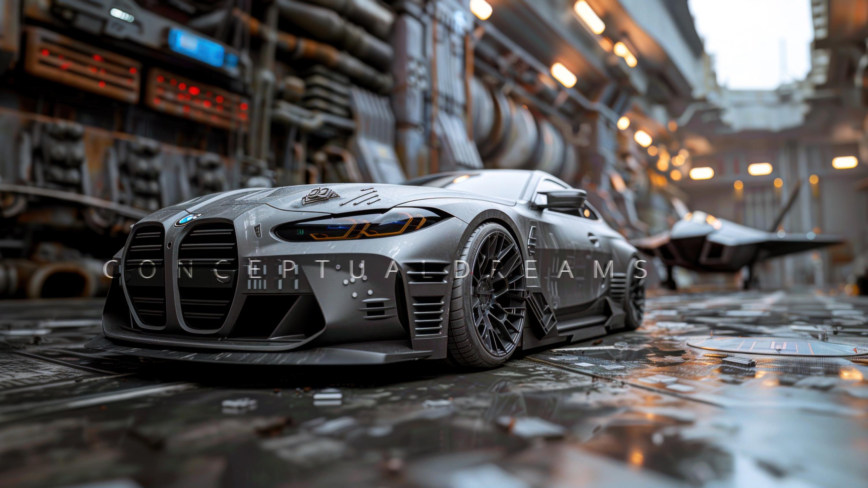BMW M3 Cyberpunk Art | Digital Download | 7K Resolution Image ...