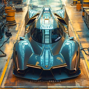 Cyberpunk Ai Lambo — Ai Generated Art — Lamborghini Concept Art - Etsy