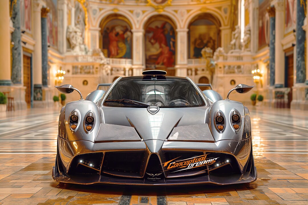 Pagani Zonda R Poster Prints the Sistine Chapel Wall Art - Etsy
