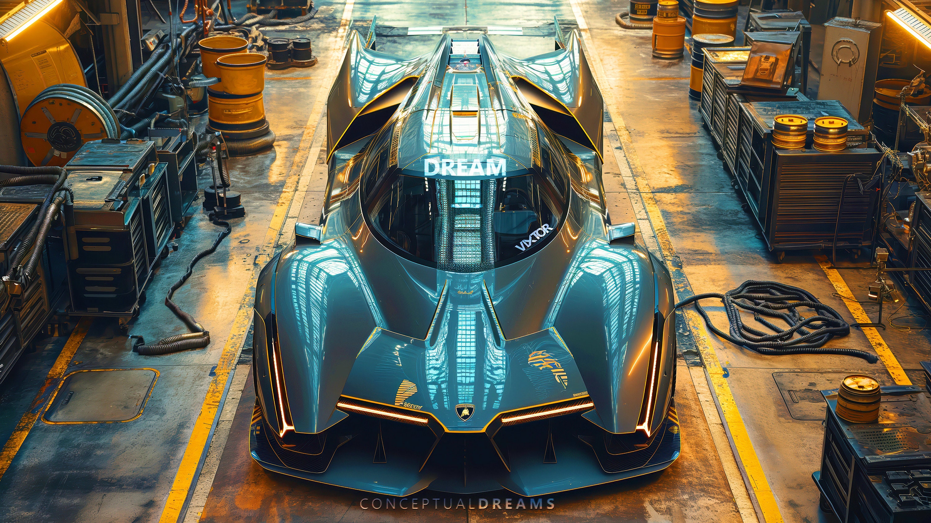 Cyberpunk Ai Lambo — Ai Generated Art — Lamborghini Concept Art - Etsy