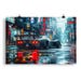 Cyberpunk Corvette Poster - Ai Prints - Concept Car - Wall Art - Etsy