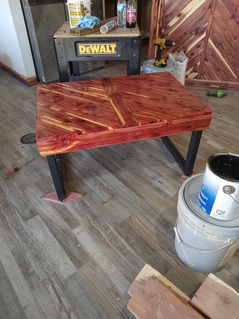 Red Cedar Coffee Table - Etsy