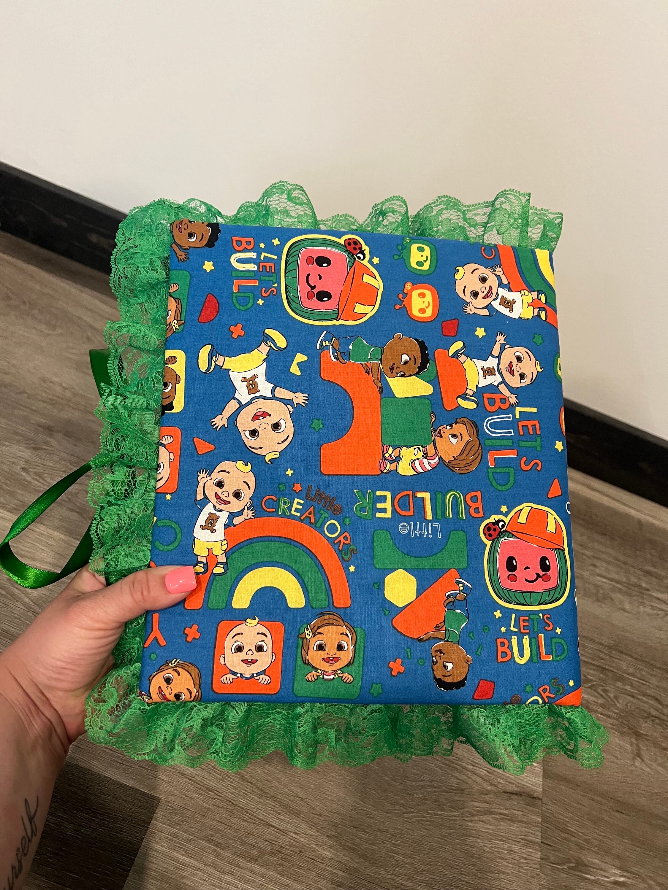 Cocomelon Fabric Photo Album Baby Album - Etsy