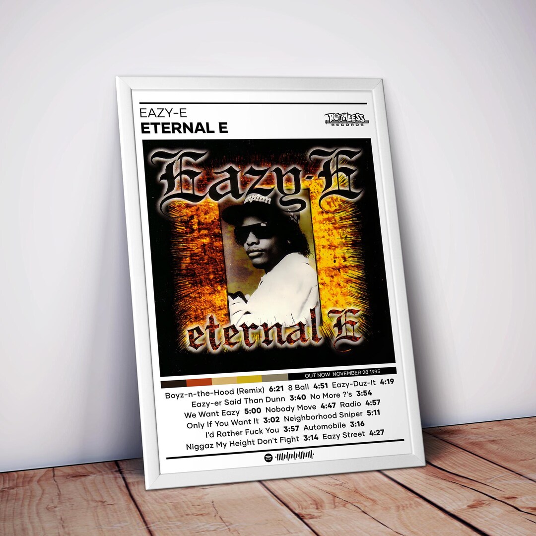 Eazy-e Eternal E Poster, 4 Colors, Hip-hop Poster, High Quality Prints ...