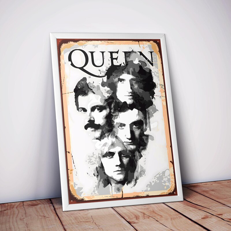 Queen Band Poster - Etsy