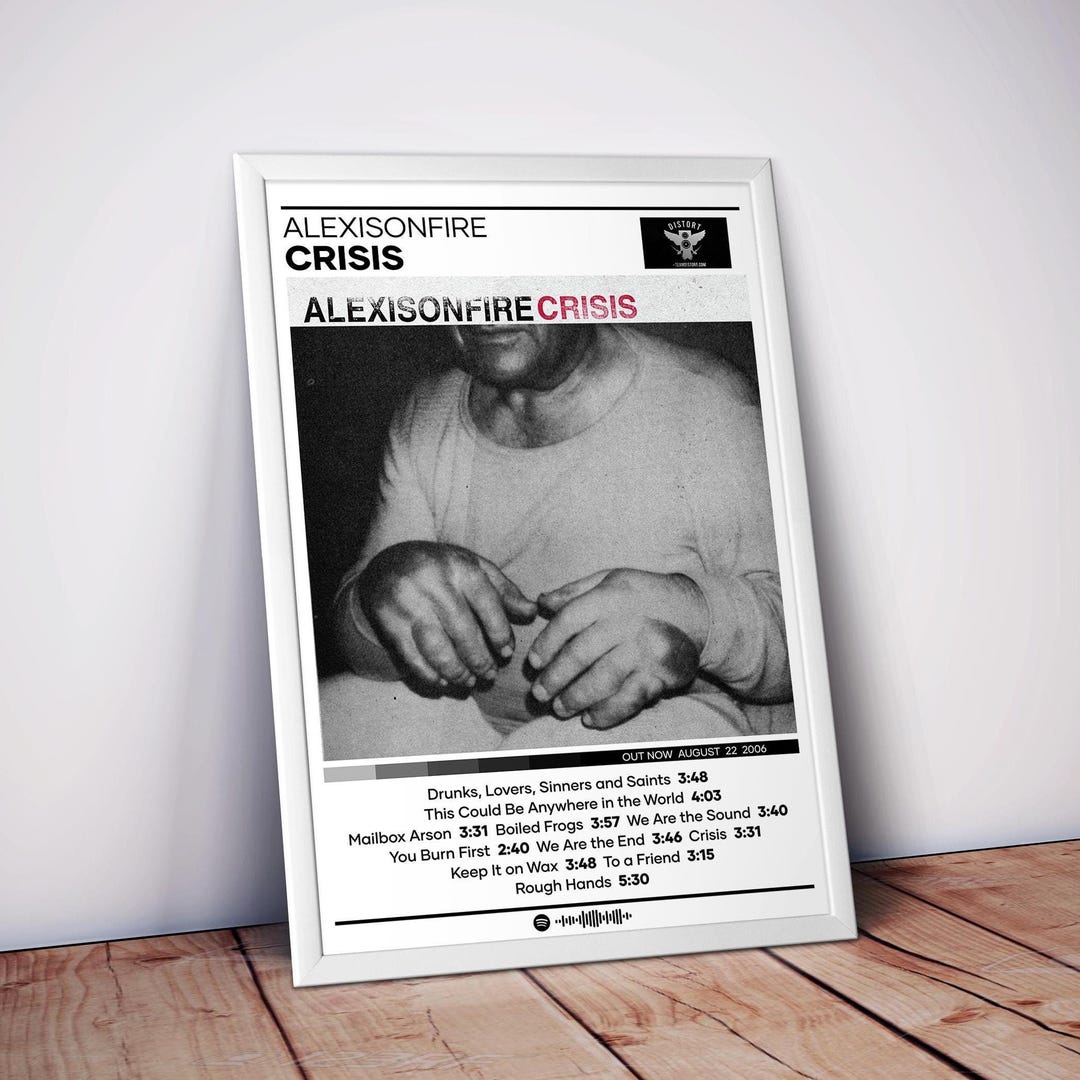 Alexisonfire Crisis Album Poster, Rock Music Wall Art, Wall Decor ...