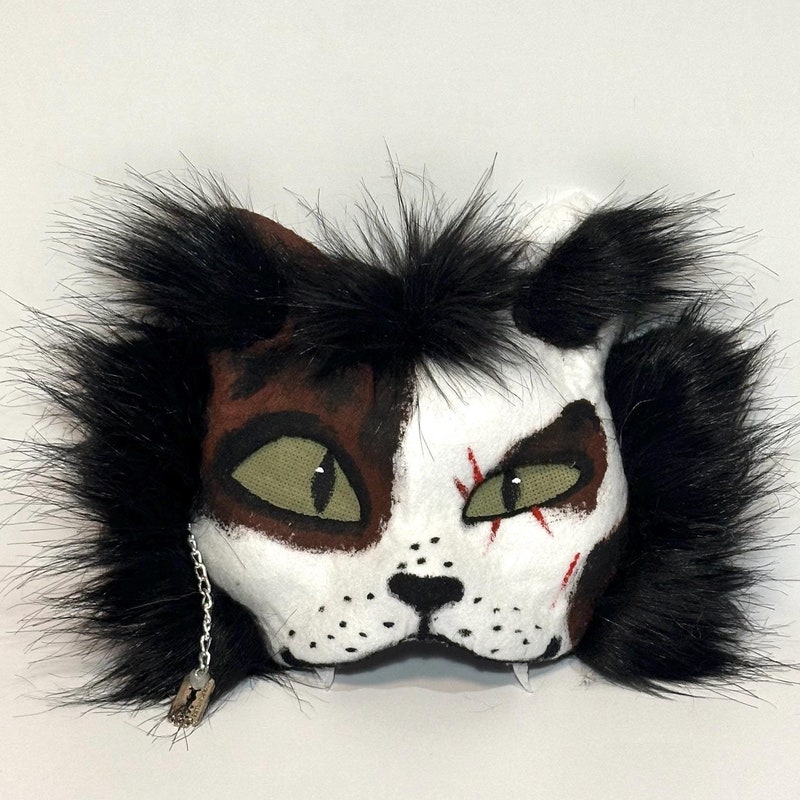 Black Cat Therian Mask - Etsy