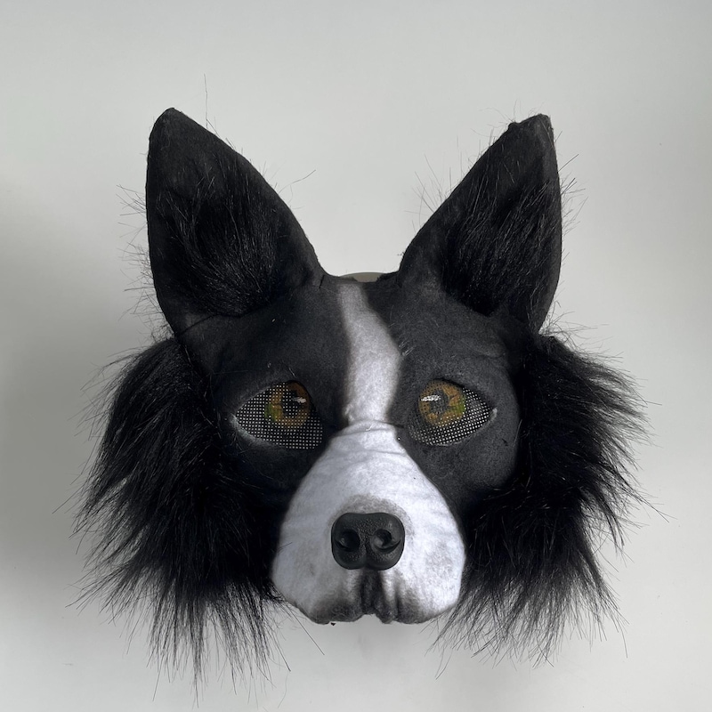 Border Collie Therian Mask - Etsy