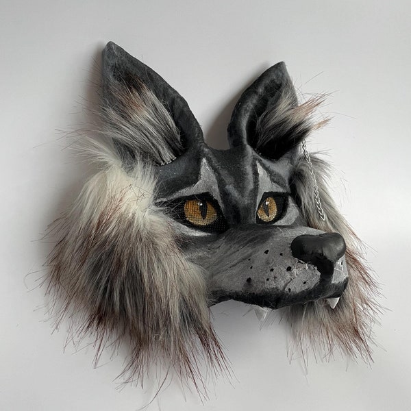 Realistic Wolf Mask - Etsy