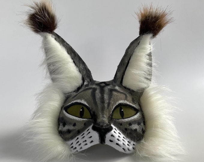 Lynx Mask - Etsy