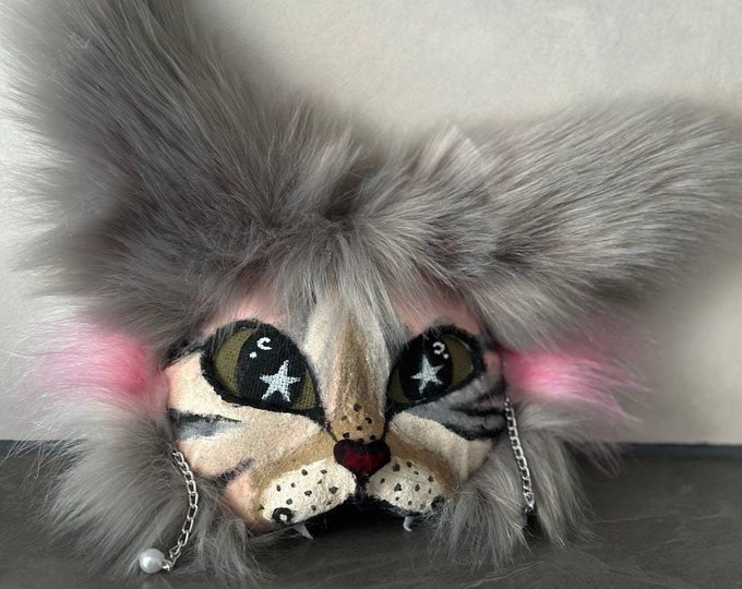 Scene Cat Mask - Etsy