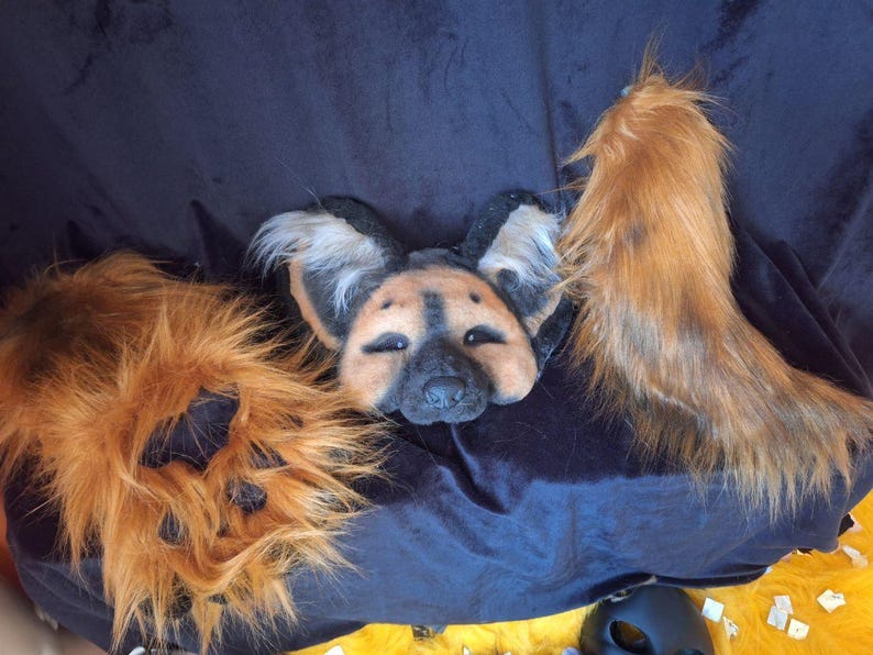 Handmade Hyena Mask | Realistic Therian Wild Dog Cosplay | 3D Printed ...