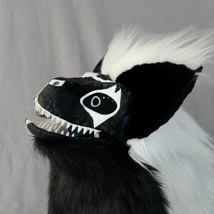 Raptor Mask | Fursuit Head | Premade Dragon Fursuit | Furry Art Cosplay ...