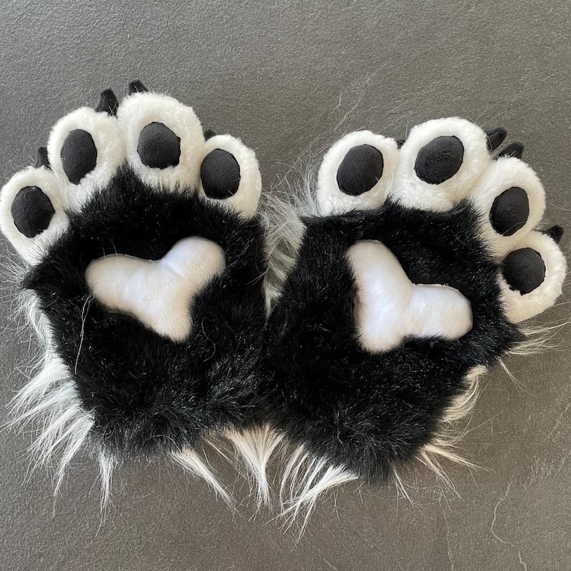 Furry Feet Paws - Etsy