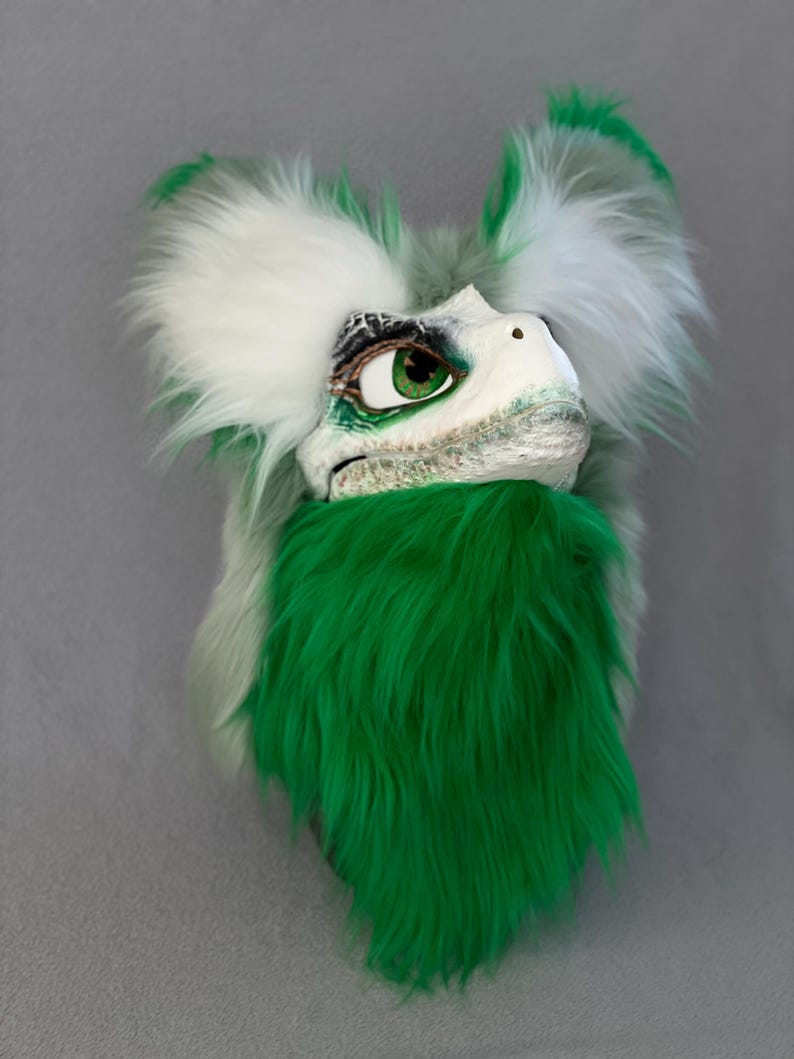 Raptor Fursuit Mask | Premade Fursuit Head | Furry Paws Tail Slippers ...