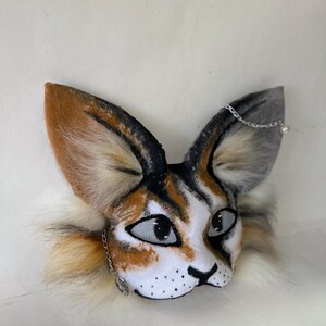 Rockstar Soft Fluffy Mask | Therian Gear | Cosplay Mask | Cat ...