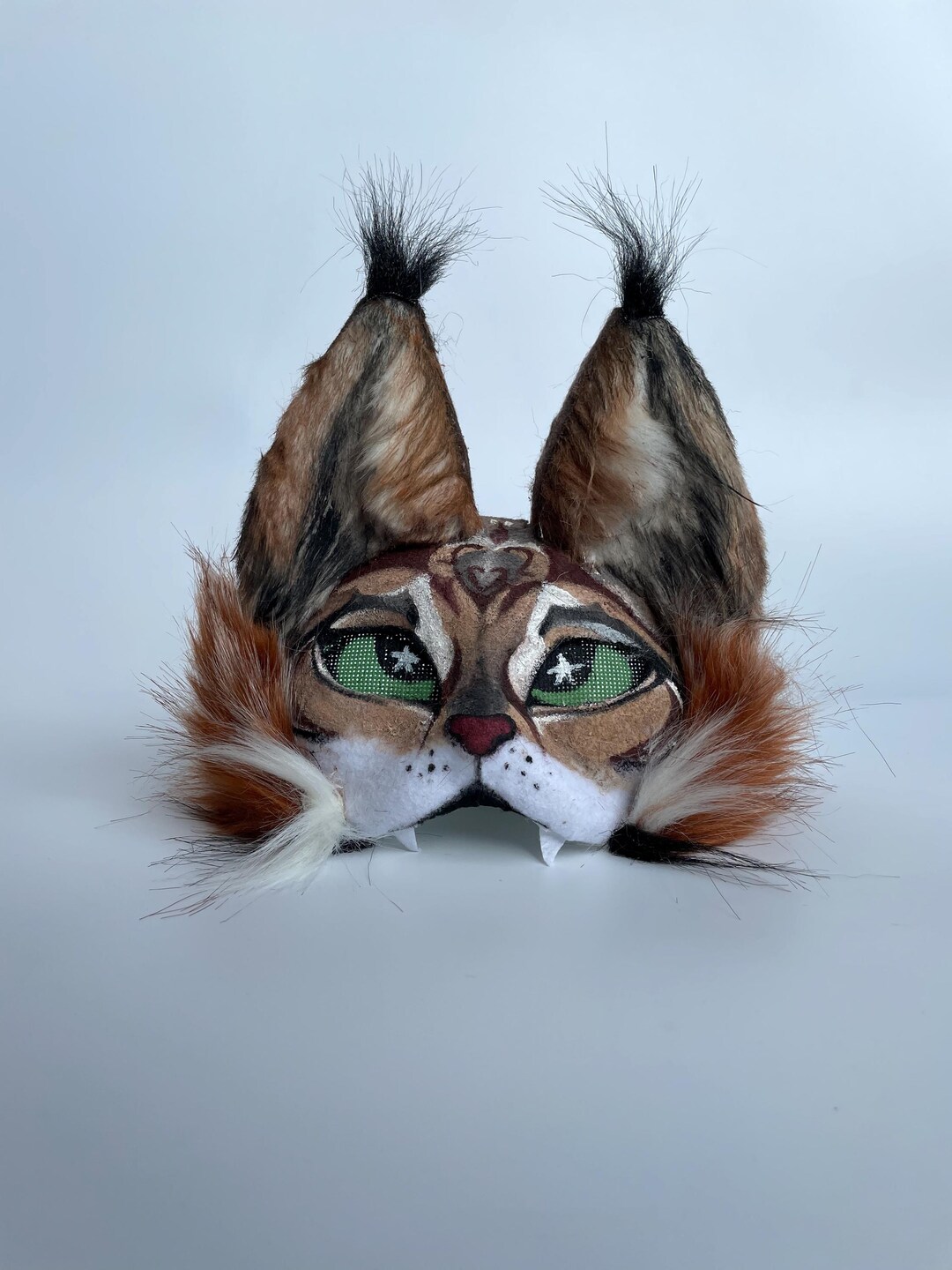 Therian Kitty Mask | Fluffy Cat Mask | Therian Gear | Teen Quadrobics ...