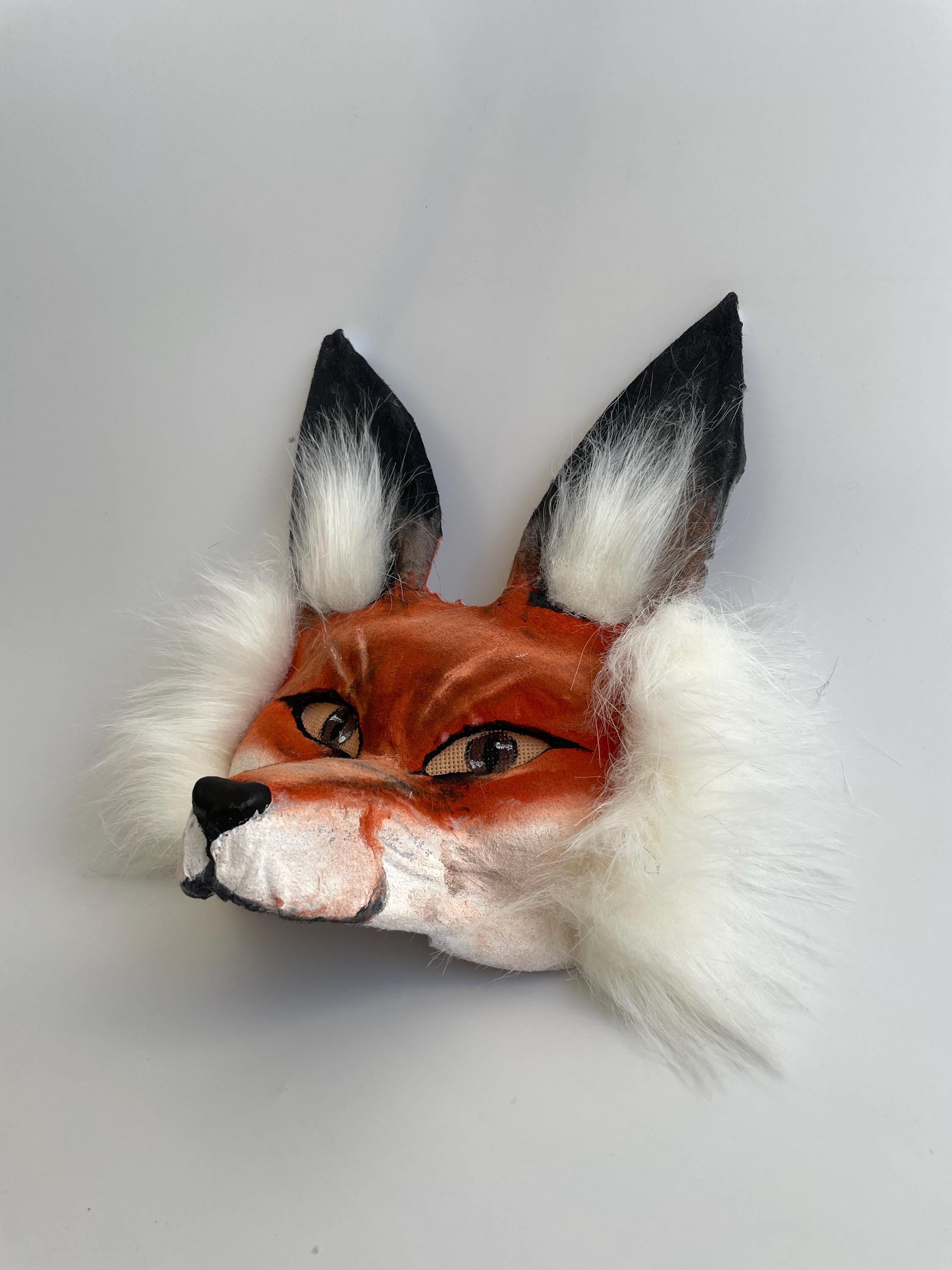 Fox Mask for Therians | Therian Gear | Realistic Fox | Sly & Cunning ...