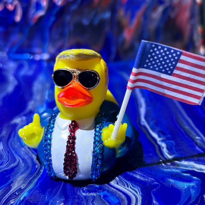 Trump Rubber Duck - Etsy