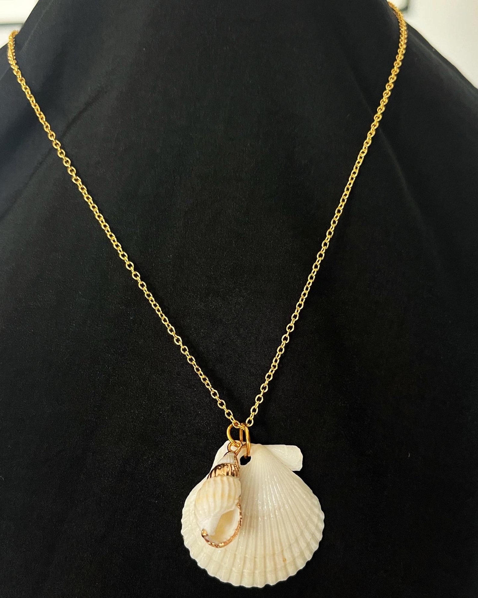 REAL SHELL Dainty Pendant Necklace! Wear the Beauty of the Natural ...