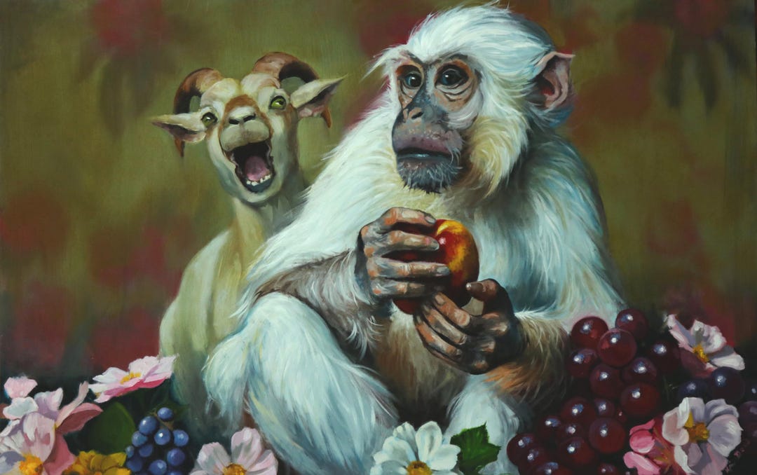 Not My Circus 15x23 Original Oil Painting by Kimberly Dow - Etsy