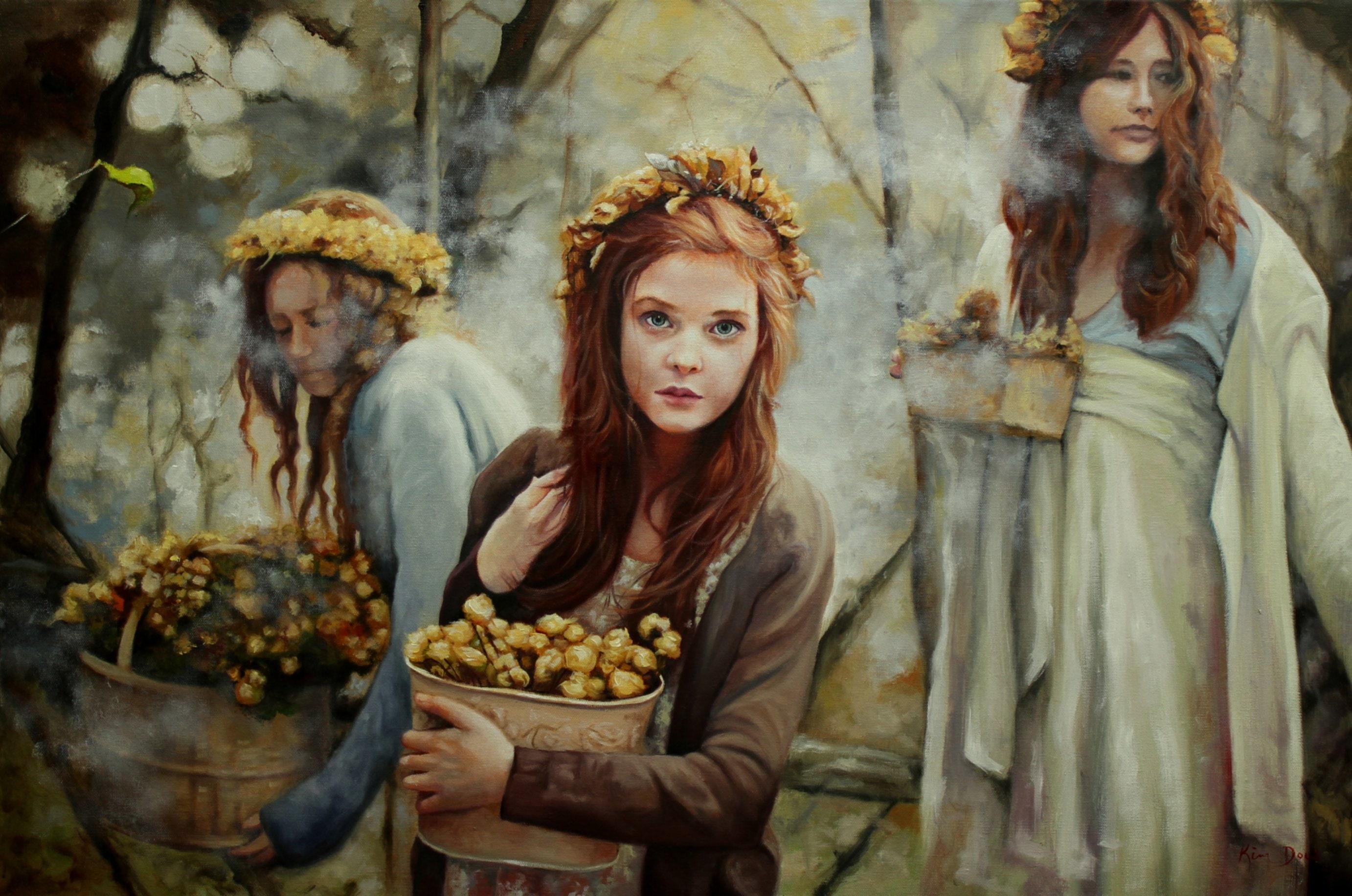 20x30 Print of Oil Painting Narrative Portrait Figurative - 'the ...