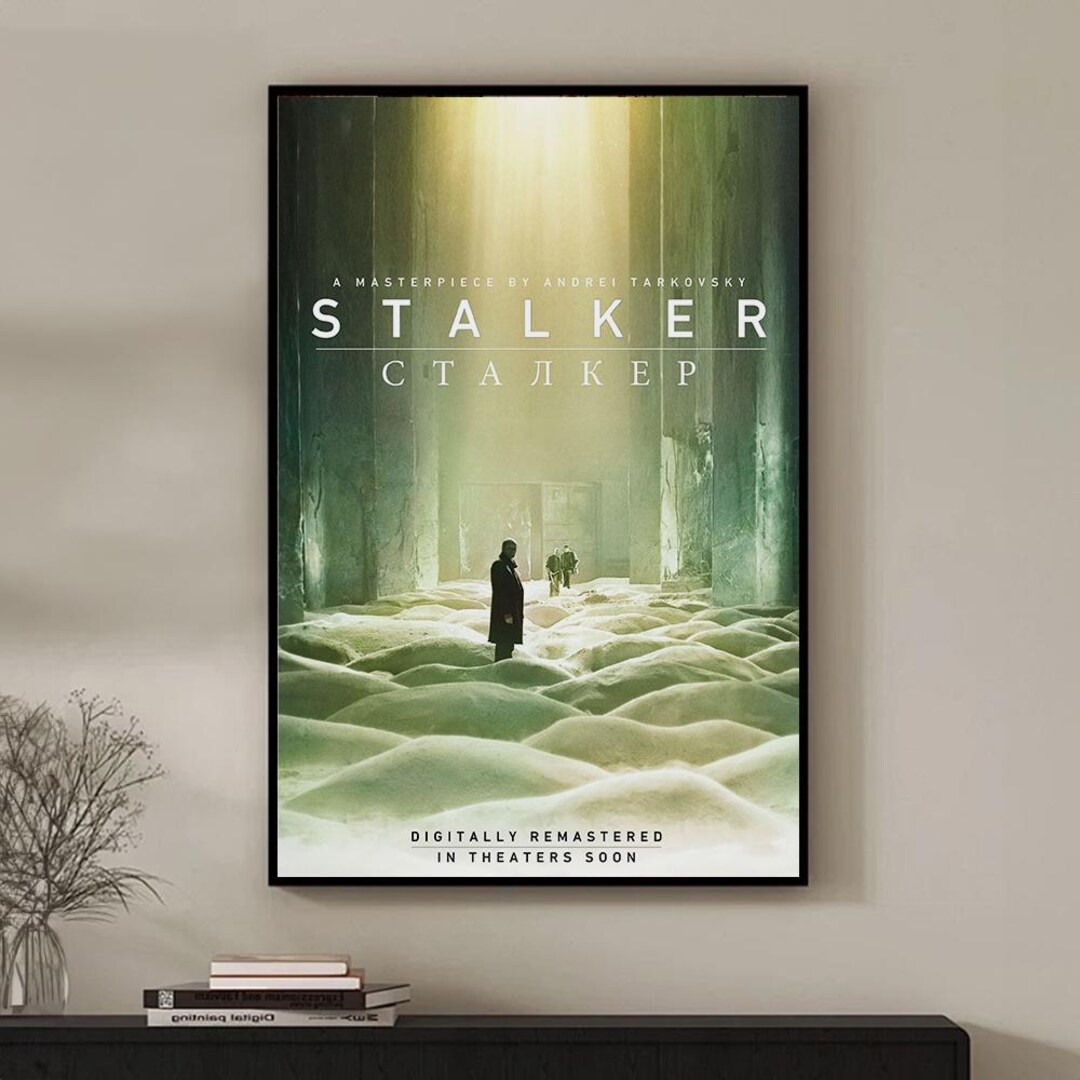 Stalker Movie Poster, Retro Home Decor, Wall Art, Vintage Living Room ...