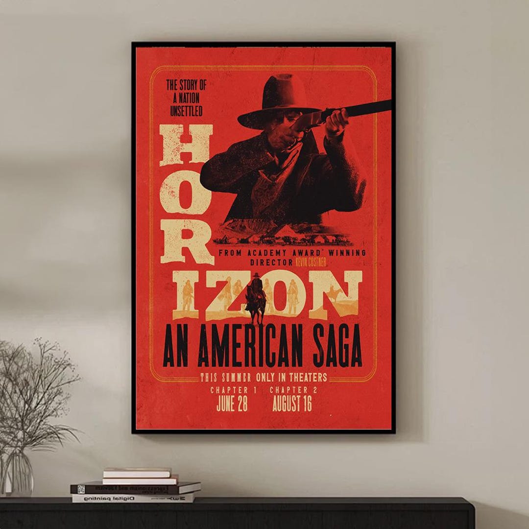 Horizon an American Saga Movie Poster, Retro Home Decor, Wall Art ...