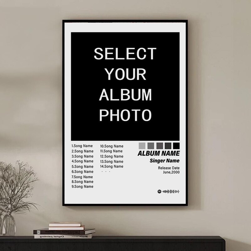 Music Album Posters - Etsy