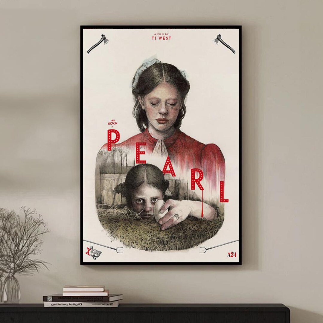 Pearl Movie Poster, Retro Home Decor, Wall Art, Vintage Living Room ...
