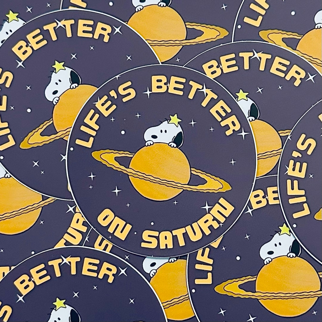 SZA SZA Sticker Saturn Sticker Snoopy Snoopy Sticker Saturn Sticker for ...