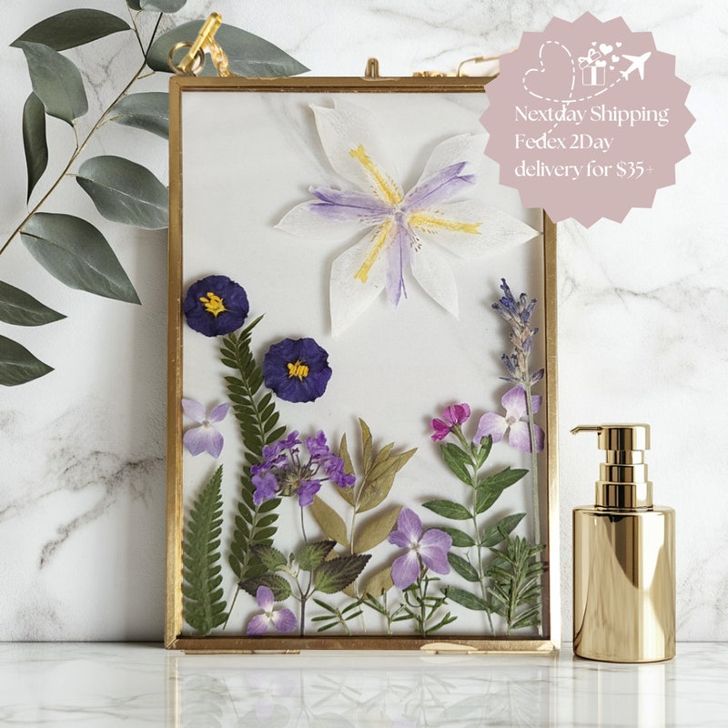 Pressed Flower Kit - Etsy