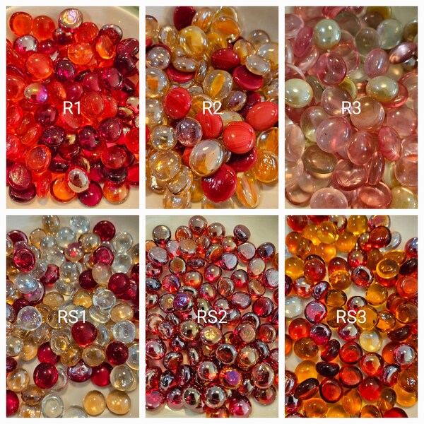 Flat Marbles - Etsy