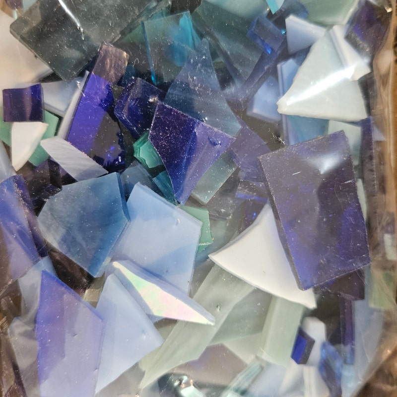 Stained Glass Pieces - Etsy