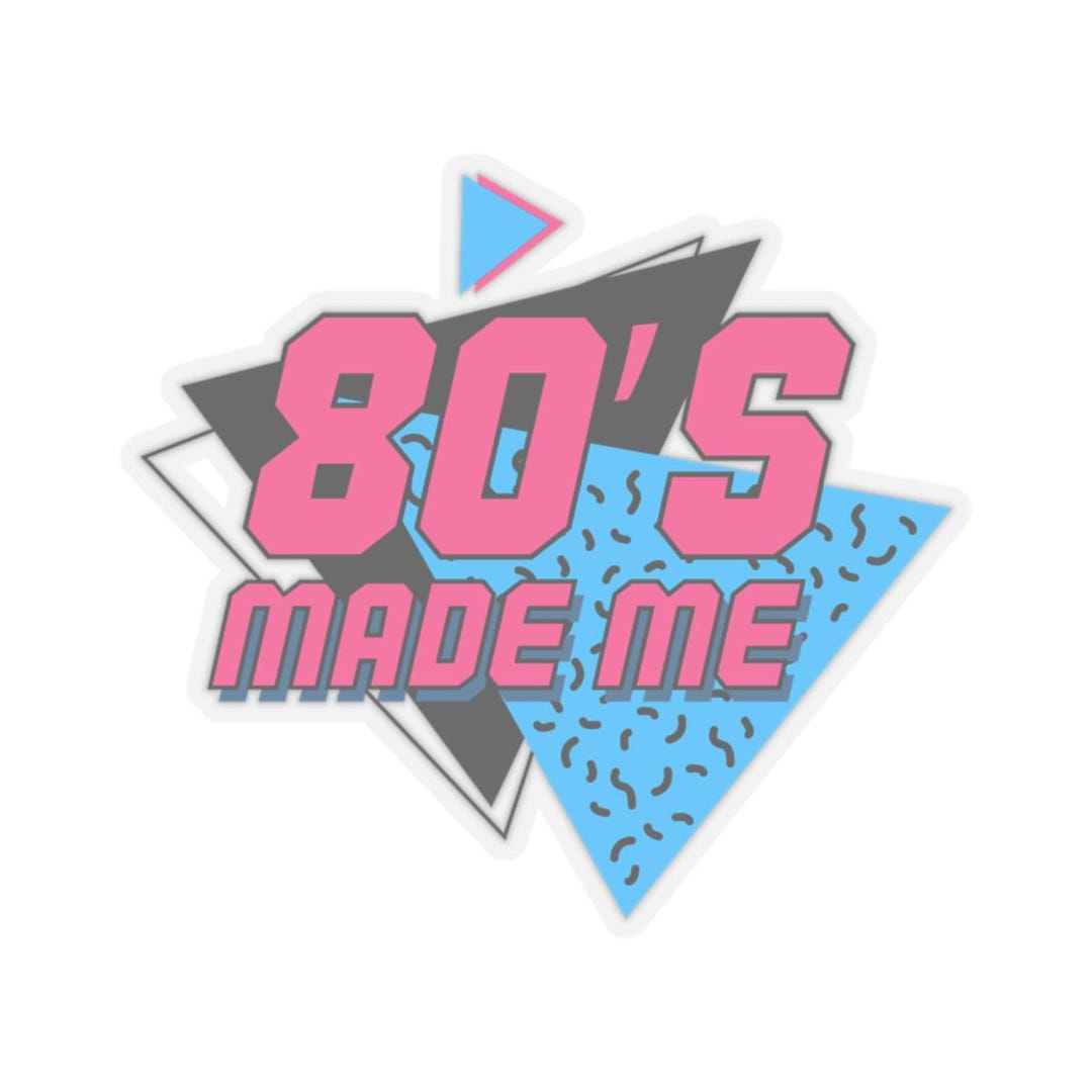 Retro 80s Sticker for a Nostalgic Vibe. - Etsy