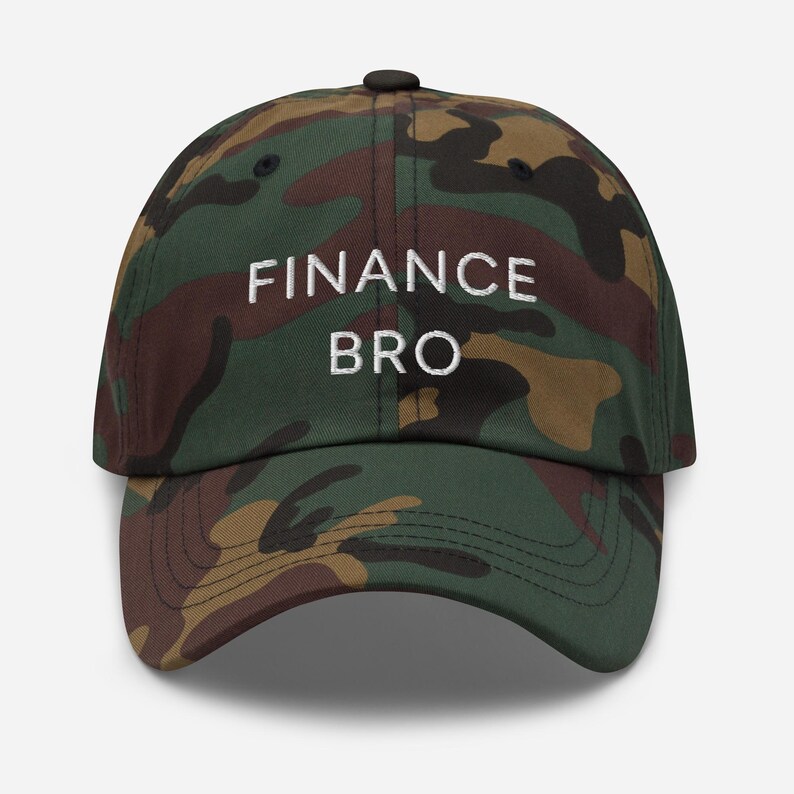 Finance Bro Dad Hat: Funny Stock Trader Gift - Etsy Australia