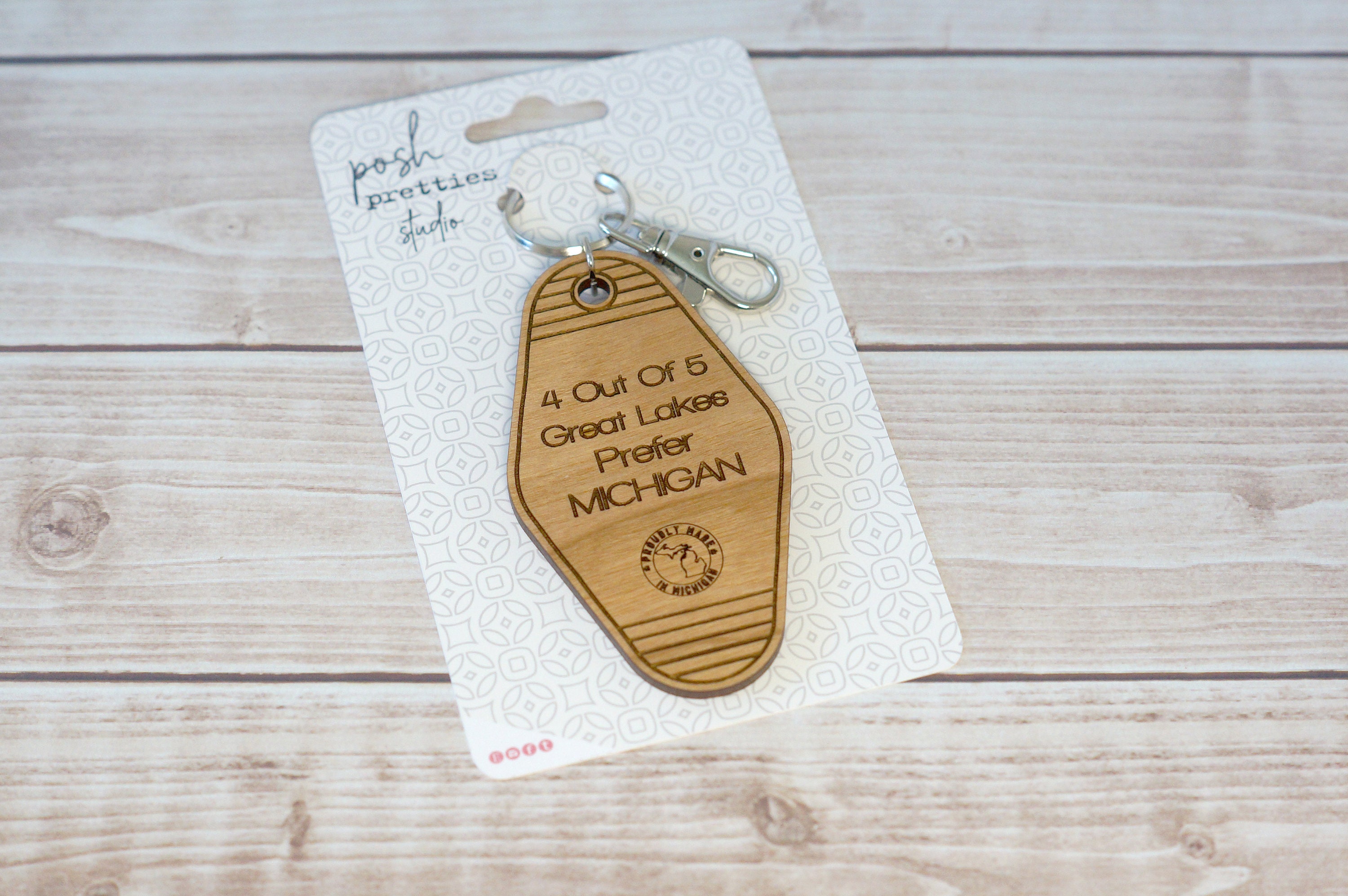 Four Out of Five Great Lakes Prefer Michigan Motel Keychain - Etsy