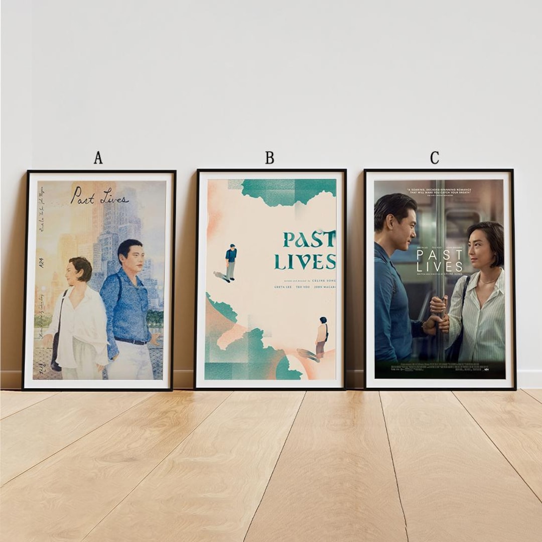Past Lives Movie Poster, Classic Movie Wall Art, Vintage Art Print ...