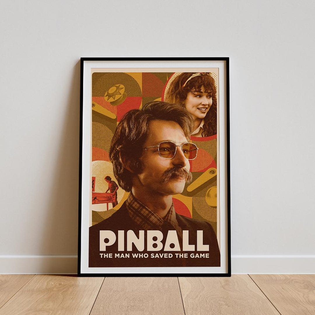 Pinball the Man Who Saved the Game Movie Poster, Classic Movie Wall Art ...