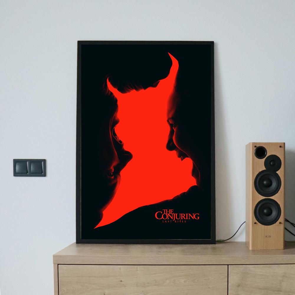 The Conjuring Last Rites Movie Poster, Classic Movie Wall Art, Vintage ...