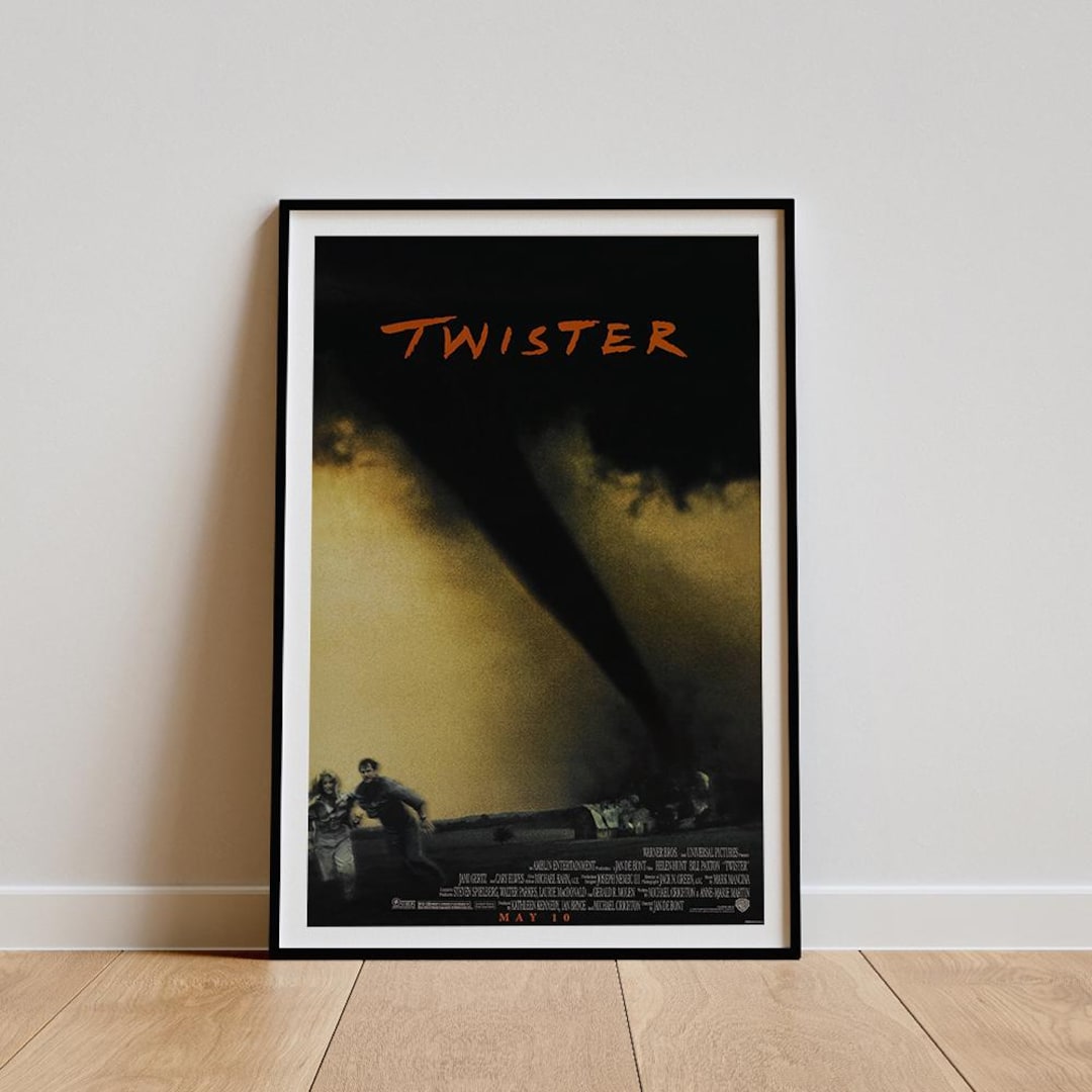 TWISTER Movie Poster, Classic Movie Wall Art, Vintage Art Print, Home ...