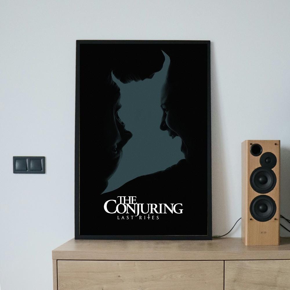 The Conjuring Last Rites Movie Poster, Classic Movie Wall Art, Vintage ...